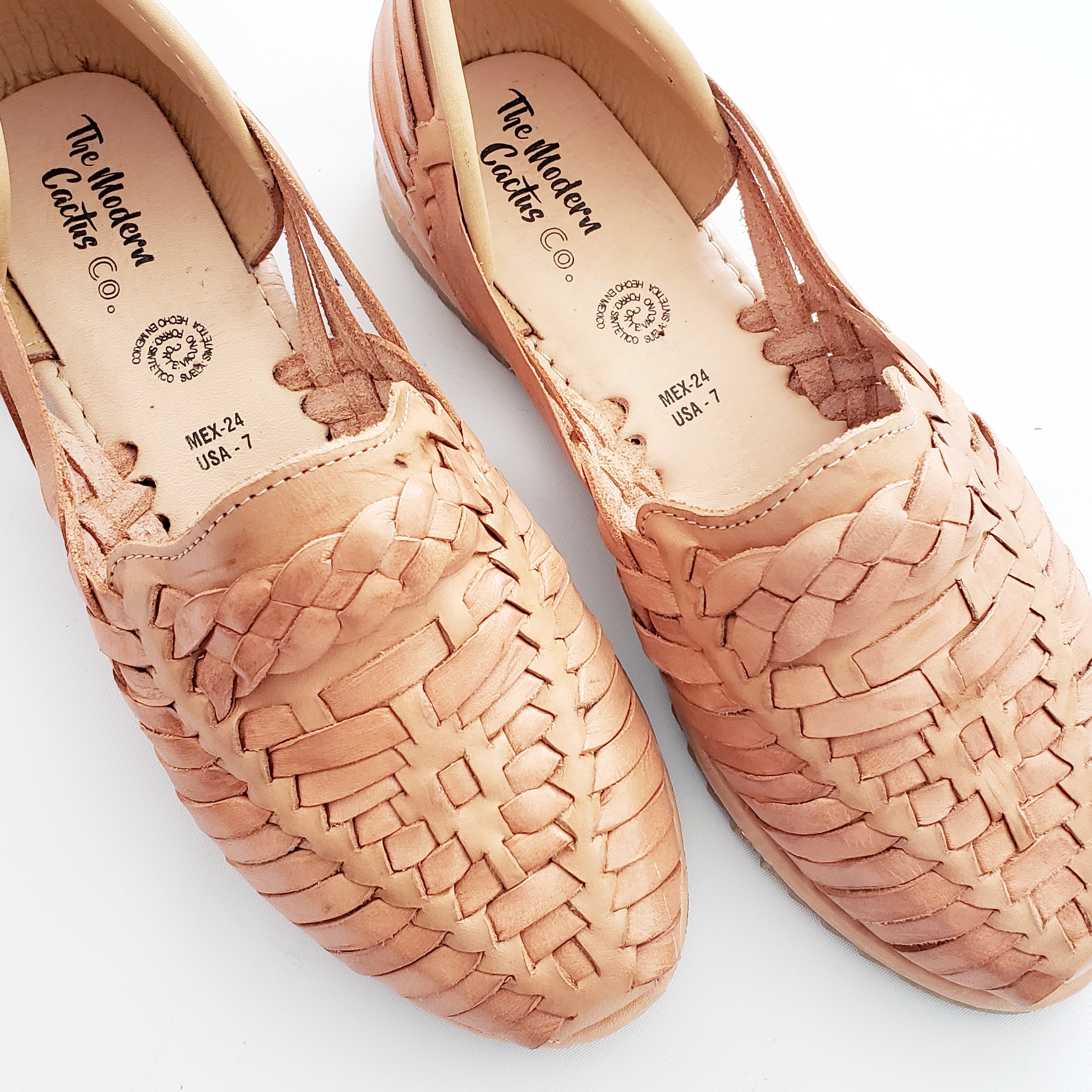 Braided Women's Sandal Huarache- Tan – The Modern Cactus Co.
